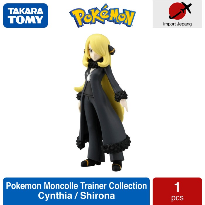 Jual Diskon Spesial Pokemon Moncolle Trainer Collection Cynthia Takara ...