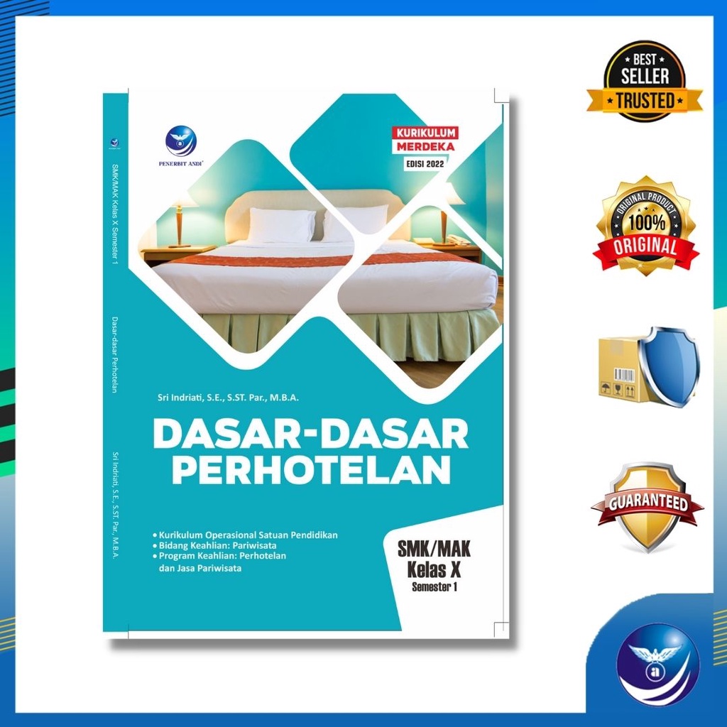 Jual Puske - Dasar-dasar Perhotelan SMK Kelas 10 Semester 1 Kurikulum ...
