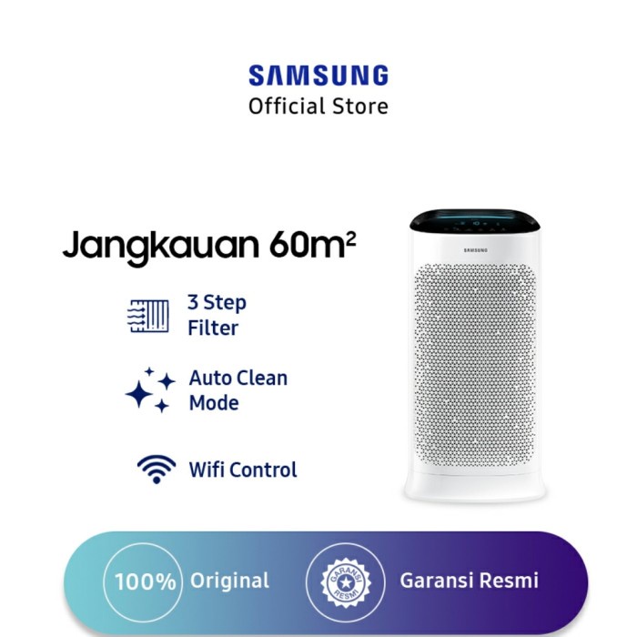 Jual SAMSUNG AIR PURIFIER 60M2 AX60R5080WD | Shopee Indonesia