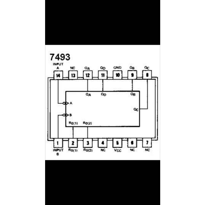 Jual 74LS93 4-Bit Binary Counter KR04429 | Shopee Indonesia