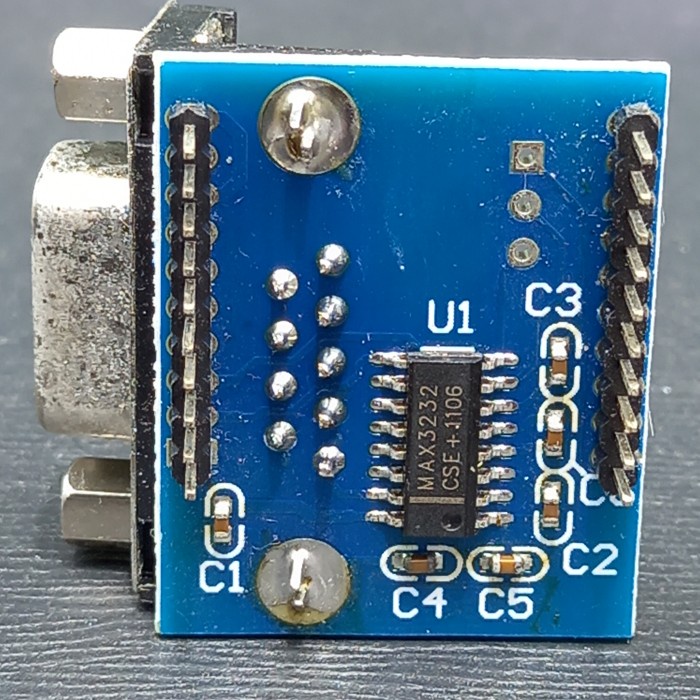 Jual UART to RS232 Serial Converter Maxim MAX3232 Zigbee Xbee Pinout 2 ...