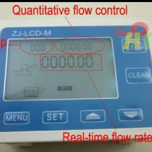 Jual Digital Flow Meter Control Display/Water Oil Sensor ZJ-LCD-M | Shopee Indonesia