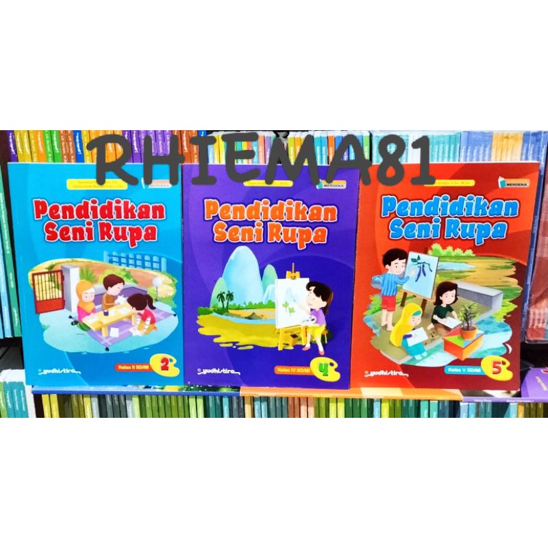 Jual Seni Rupa Kelas 1 2 3 4 5 6 SD/MI Kurikulum Merdeka - YUDHISTIRA | Shopee Indonesia