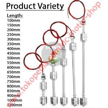 Jual Double Float Switch Dual Ball Stainless Steel Water Level Sensor ...