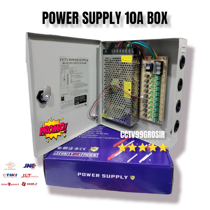 Jual PREMIUM POWER SUPPLY BOX 10A/12V BEST ORIGINAL | Shopee Indonesia