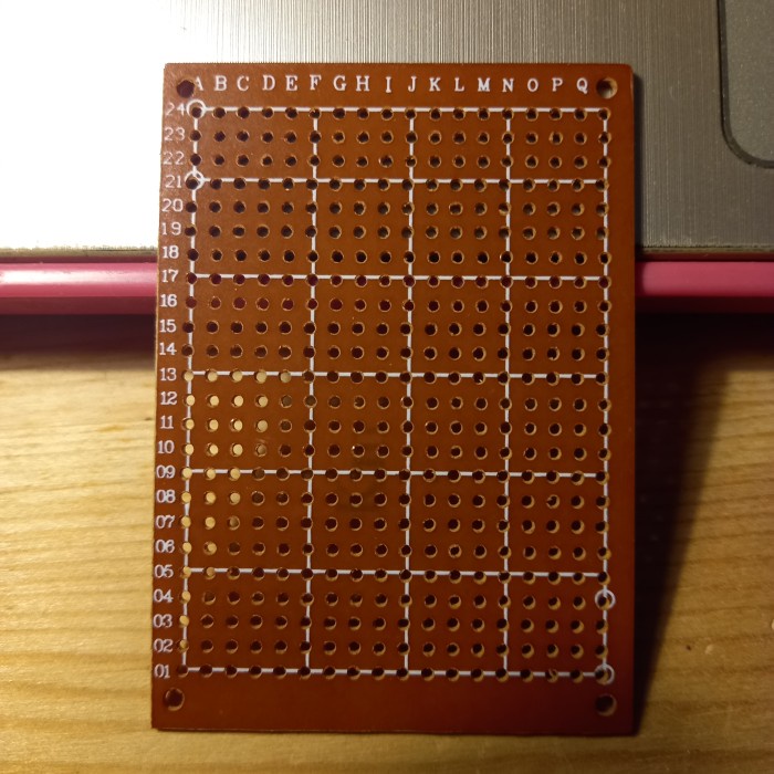 Jual Project Board Pcb Bolong Praktek Elektronik Diy 5X7Cm Jarak Lobang ...