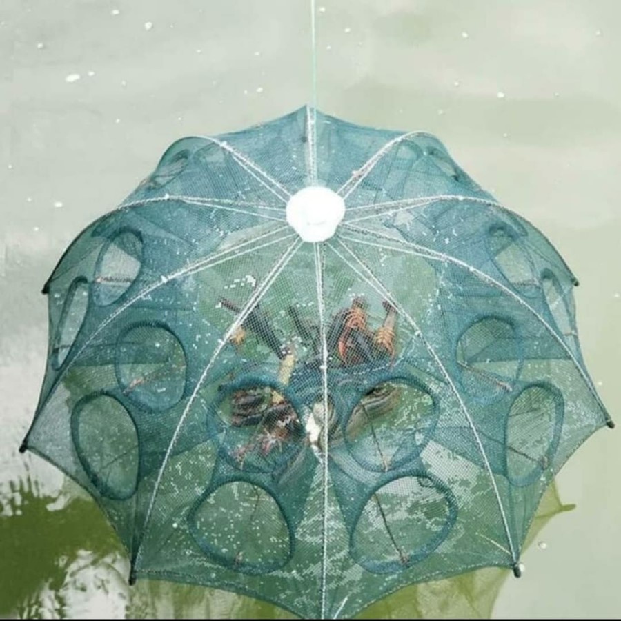 Jual Perangkap ikan / Bubu ikan / Jaring Ikan udang Hexagonal 16 Lubang ...