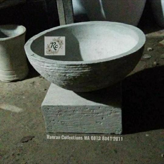 Jual Terlaris Pot Batu Taman Teratai Air Mancur Kolam Ikan Plus ...