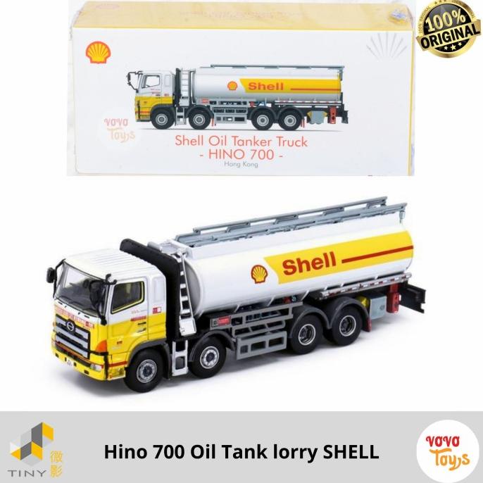 Jual Tiny Diecast Shell Hino 700 Oil Tank lorry | Shopee Indonesia