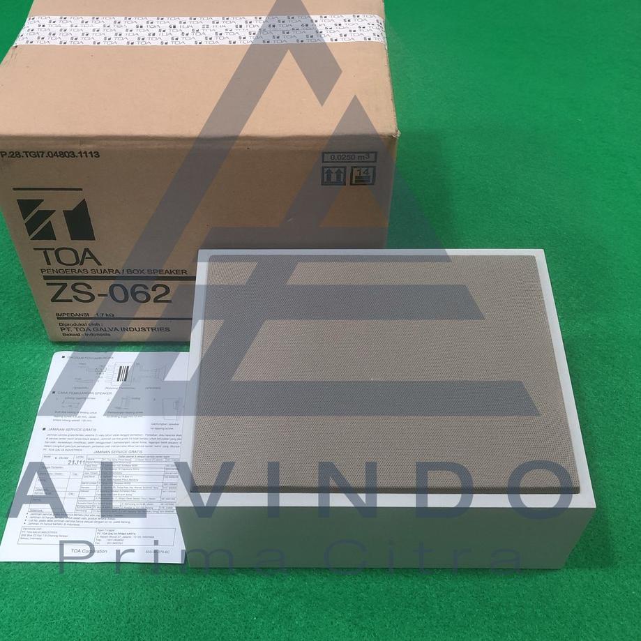Jual 8ST-B TOA ZS-062 (Box Speaker 6W / Speaker Kotak / ZS 062) 836_ | Shopee Indonesia