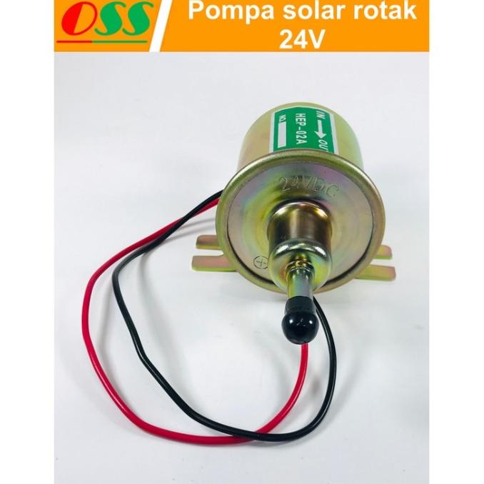 Jual Pompa Solar Rotak Rotax Fuel Pump Hep-02A 24Vdc | Shopee Indonesia