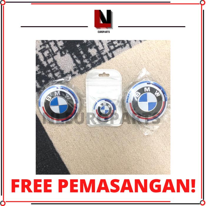 Jual Emblem Logo 50 Jahre Anniversary Bmw E46 E90 F10 F20 F30 F44 G20 ...