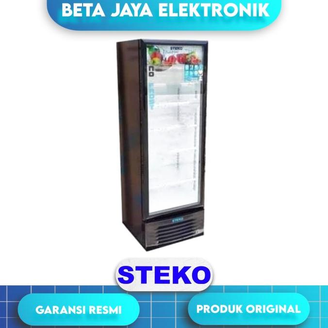 Jual STEKO MG-220 SHOWCASE 4 RAK MG220 NO FROST KAPASITAS 200 LITER LOW ...
