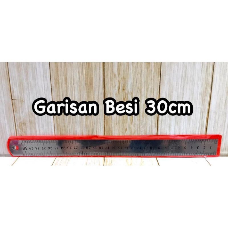 Jual Penggaris Besi 30 cm | Shopee Indonesia