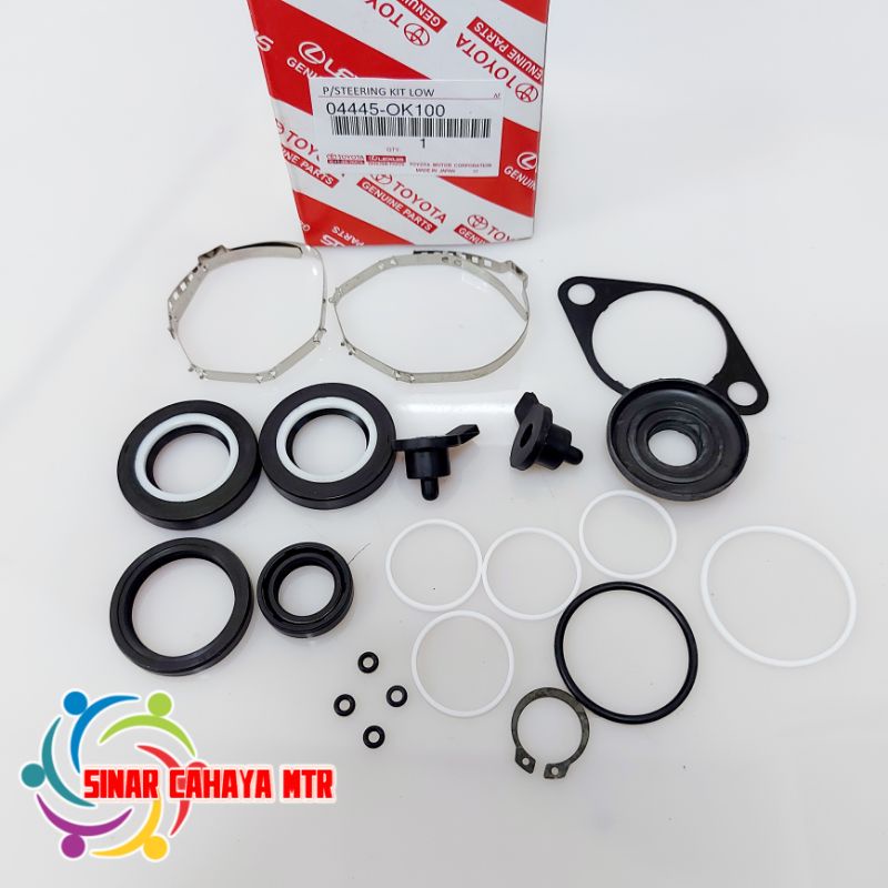 Jual SEAL KIT POWER STEERING BAWAH TOYOTA INNOVA OK100 BENSIN GARANSI ...