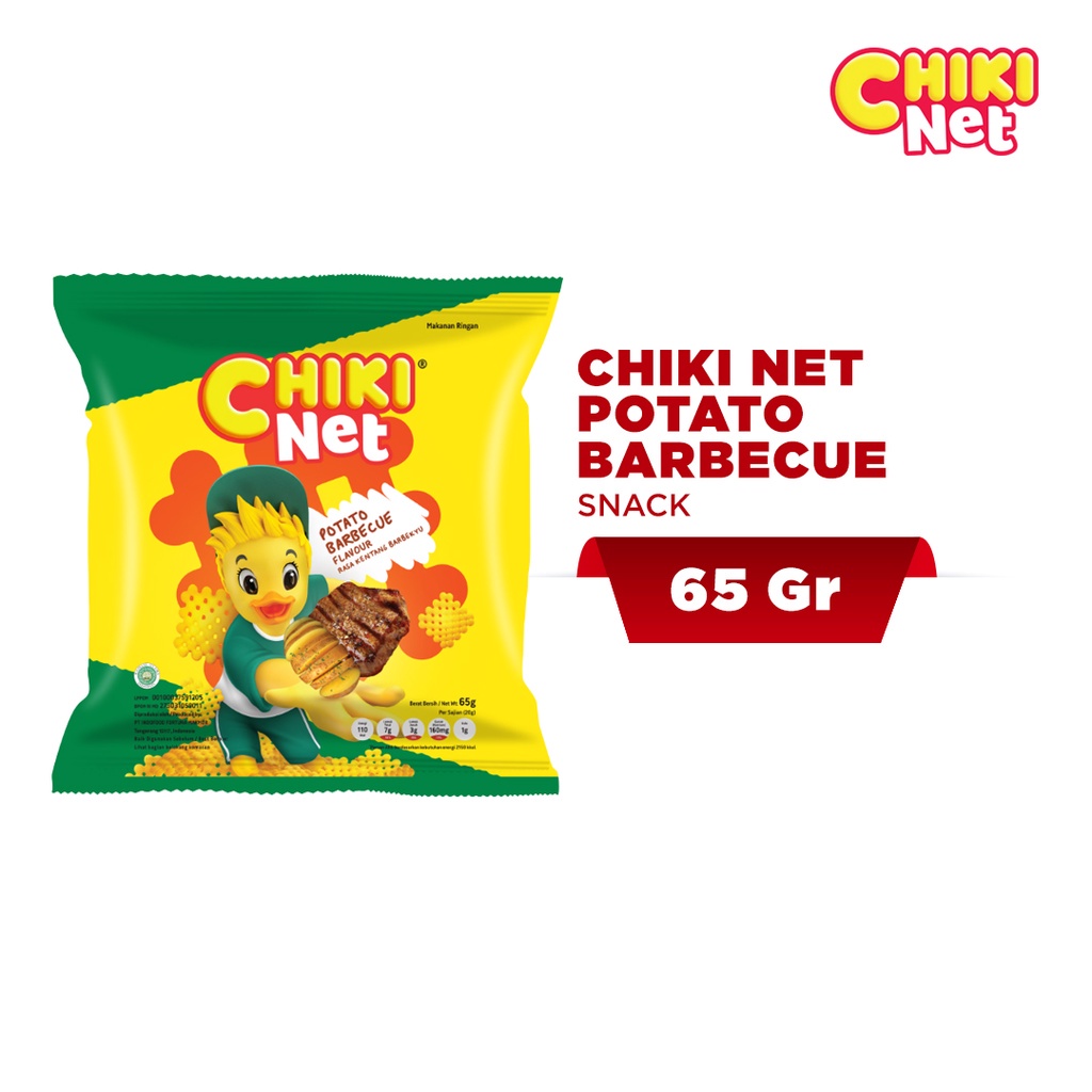 Jual Chiki Net Potato Barbecue 65 gr | Shopee Indonesia