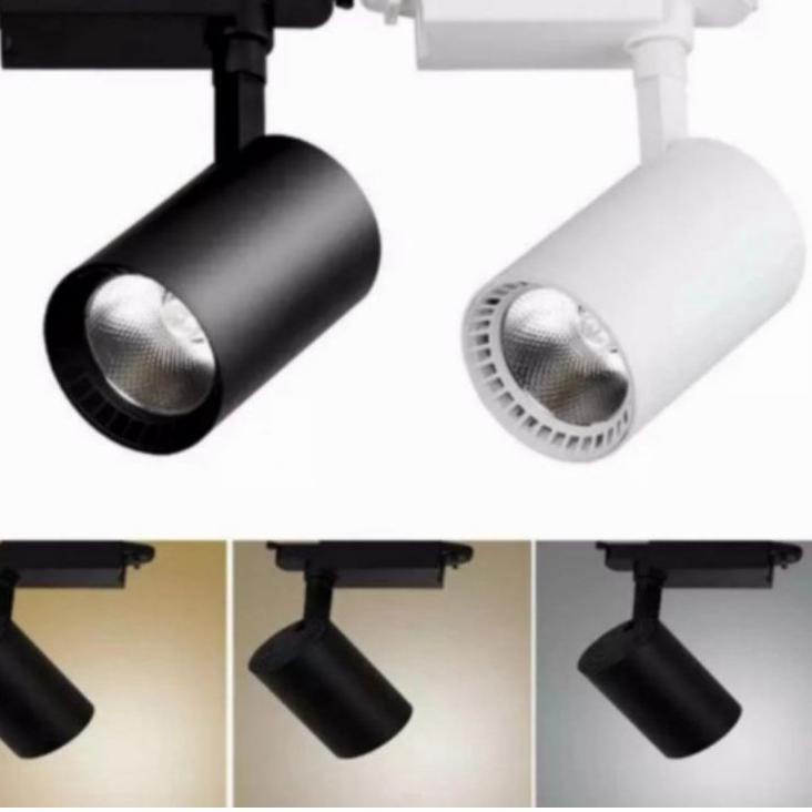 Jual Hadir lampu spotlight rell track 10w 20w 30w lampu spot 10 watt 20 ...