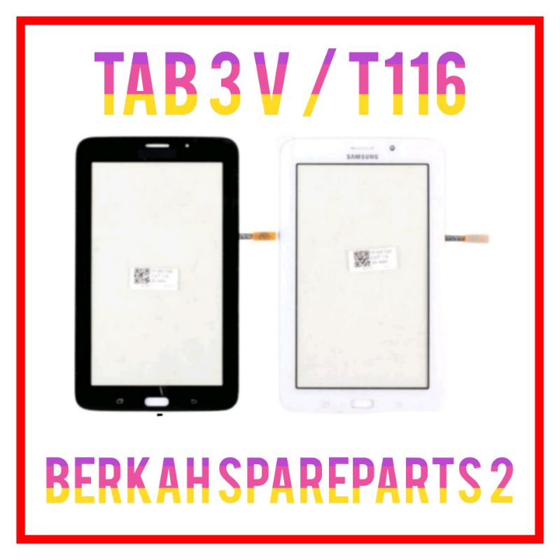 Jual TOUCHSCREEN TS LAYAR SENTUH SAMSUNG TAB 3 V T116 TC ORIGINAL ...