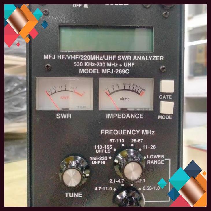 Jual mfj 269c swr analyzer antenna [wlc] | Shopee Indonesia