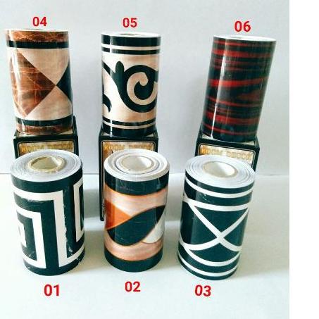 Jual ASA930 COD Sticker LIST BORDER GLOSSY 10CM X 10M LANTAI, KACA ...