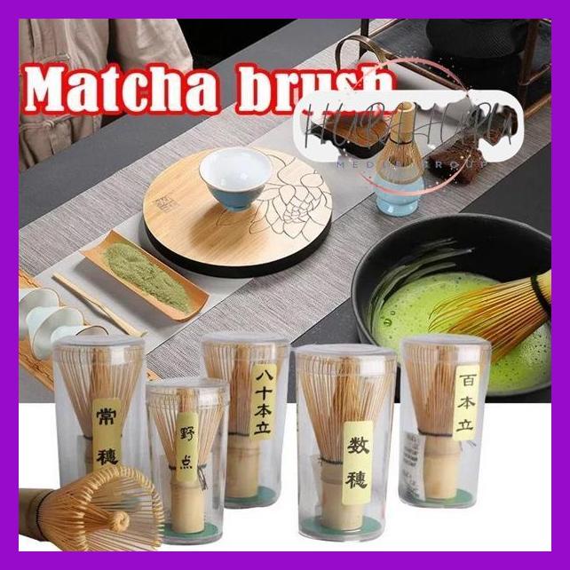 Jual Matcha Bamboo Whisk Chasen Brush / Bambu Pengaduk Bubuk Green Tea ...