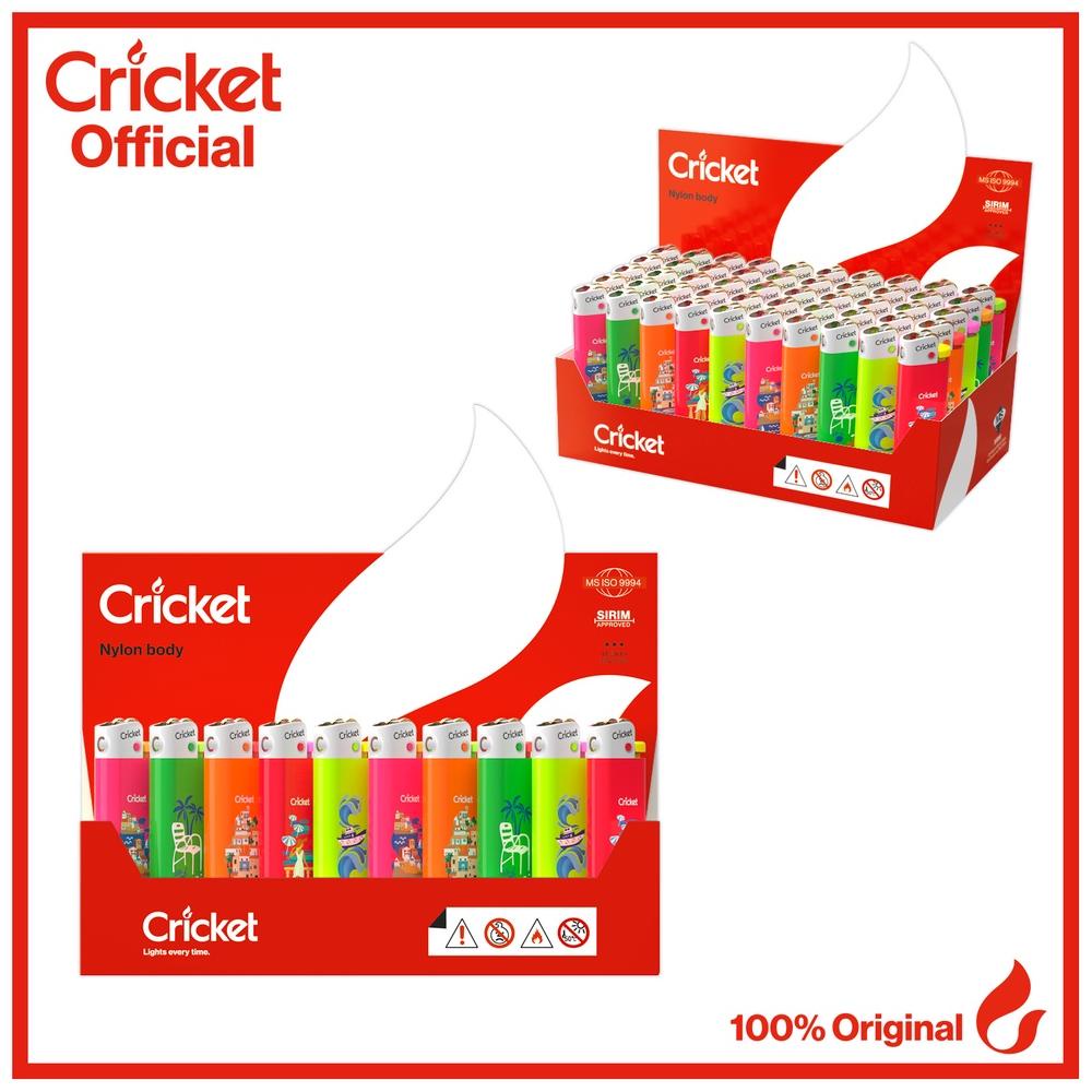 Jual Korek Api Cricket - Edisi Terbatas Seri Summer Fluo - 50 Buah ...