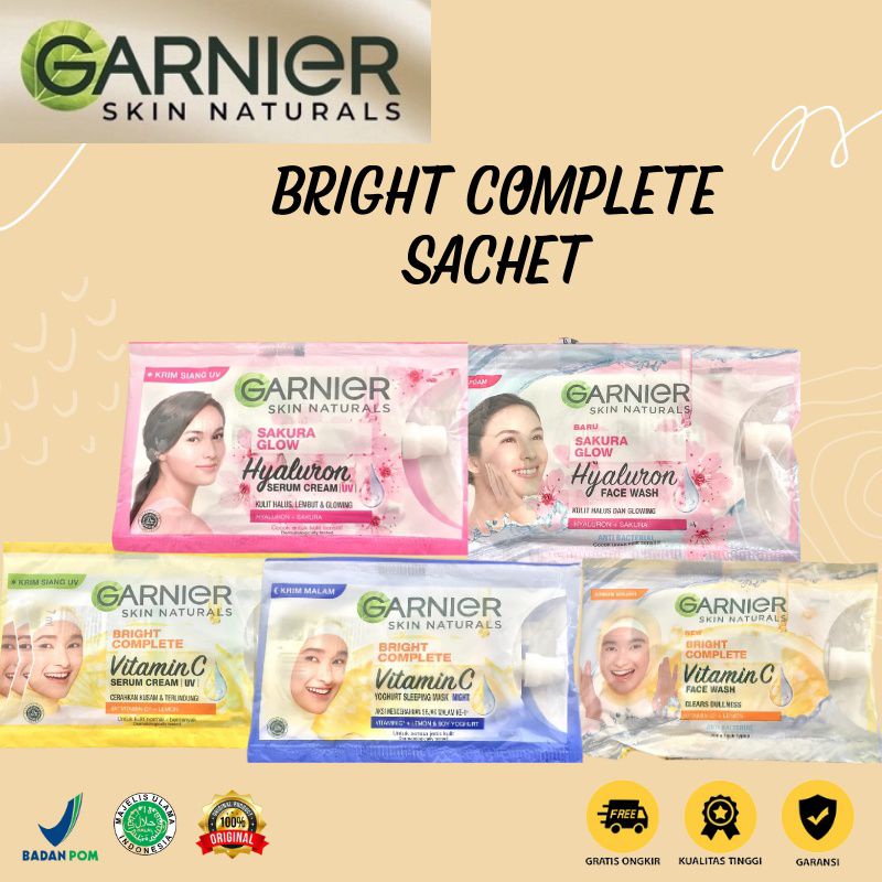 Jual (dix.collection) Garnier Sakura - Light Completed Cream/Facial ...