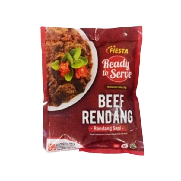 Jual FIESTA READY TO SERVE BEEF RENDANG 300 GR | Shopee Indonesia