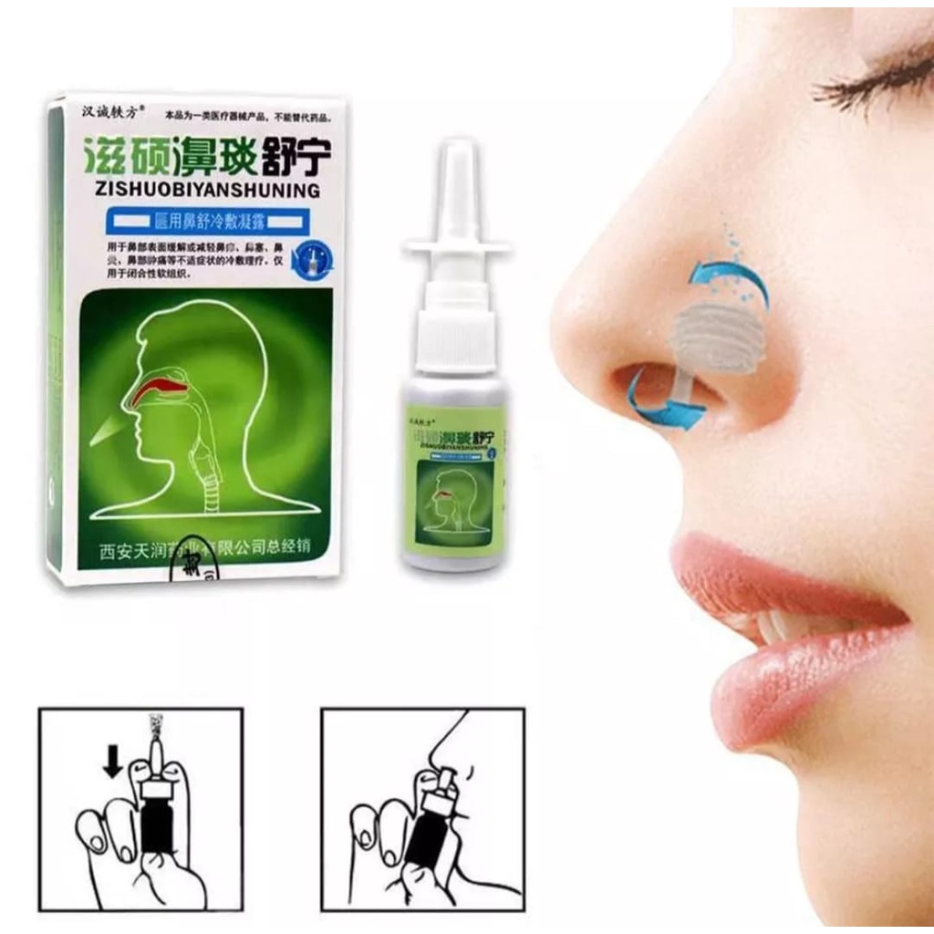 Jual Semprotan Obat Sinusitis Hidung Tersumbat 20g | Shopee Indonesia