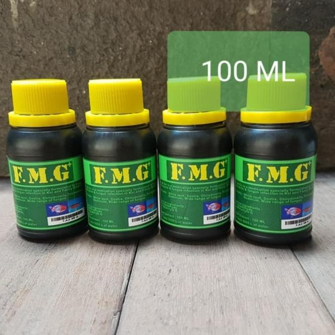 Jual Fmg+ Obat Ikan Koi Untuk Flashing Parasit Dan Jamur 100Ml Aquarium ...