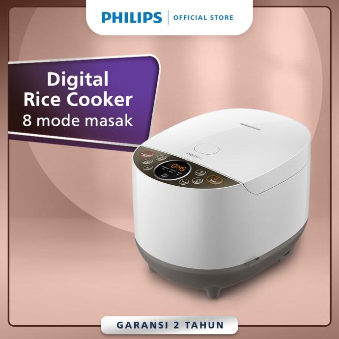 Jual Philips Digital Rice Cooker 1.8L - Fuzzy Logic Bakuhanseki HD4515 ...