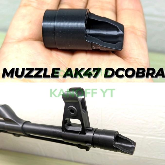 Jual Muzzle Head AK47 Dcobra Flash hider AK 47 AKM | Shopee Indonesia