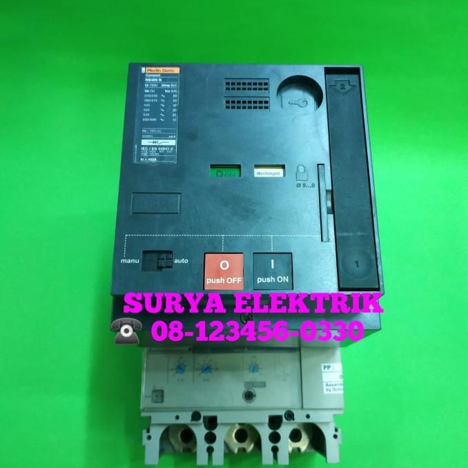 Jual Merlin Gerin Mcb Mccb Breaker Ns400N Ns400 N Ns400 Ns 400 N 3P ...