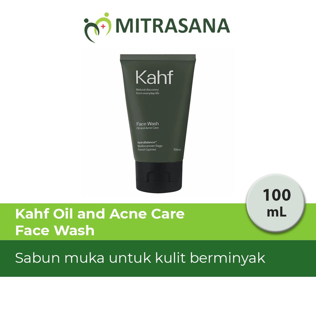 Jual Kahf Oil and Acne Care Face Wash 100 ml - Sabun Pembersih Wajah ...