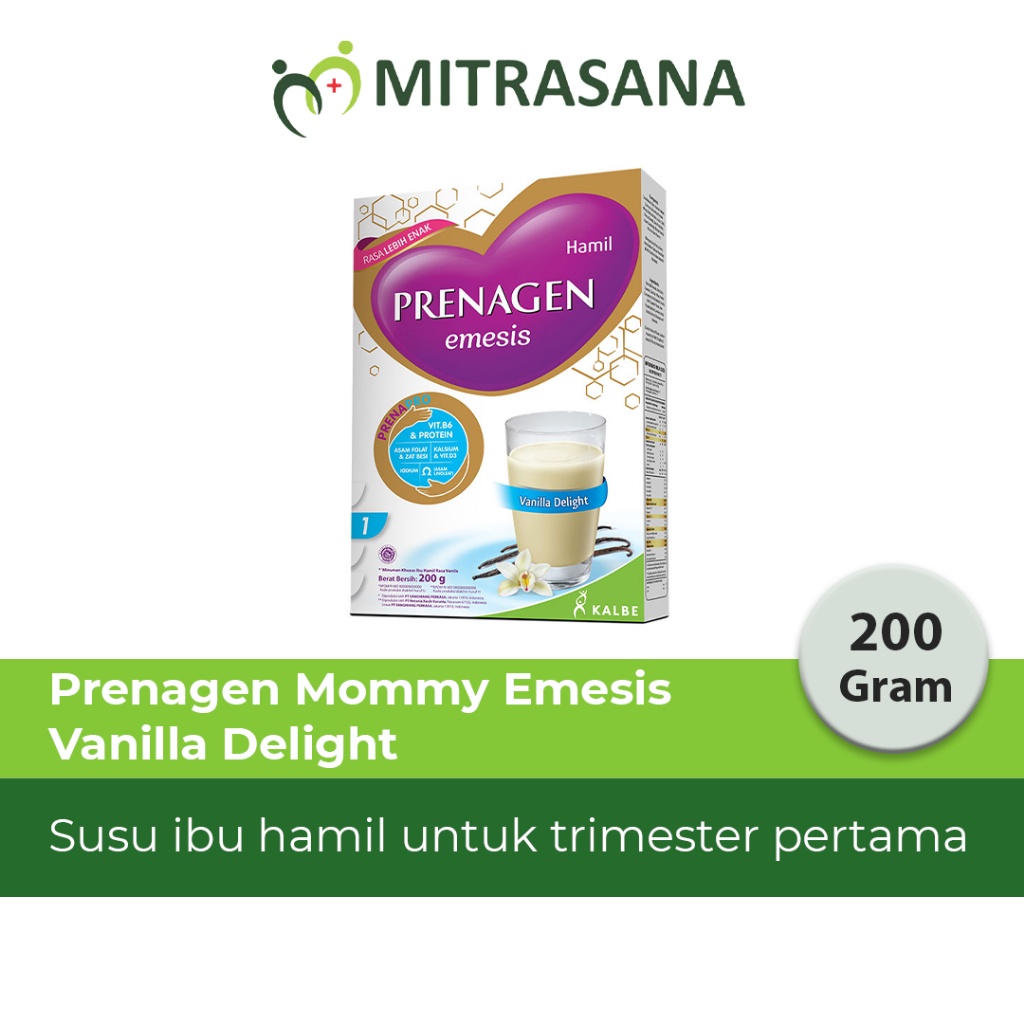 Jual Prenagen Mommy Emesis Vanilla Delight - 200 gr / 400 gr - Membantu Memenuhi Nutrisi Ibu ...