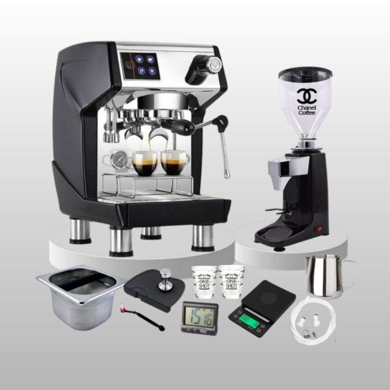 Jual Paket Mesin Coffee Espresso With Selang Water Inlet Galon ...