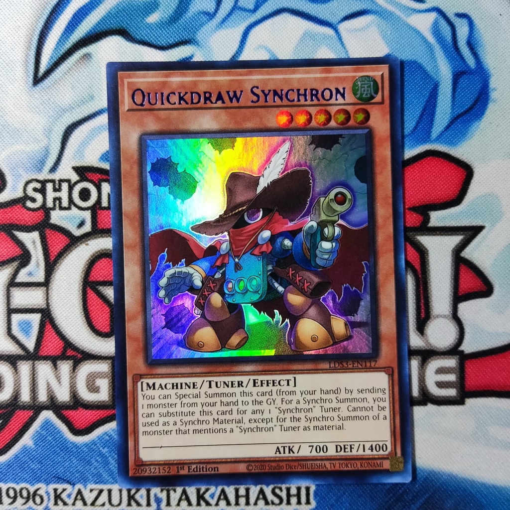 Jual yugioh quickdraw synchron LDS3 blue ultra rare 1st original | Shopee Indonesia