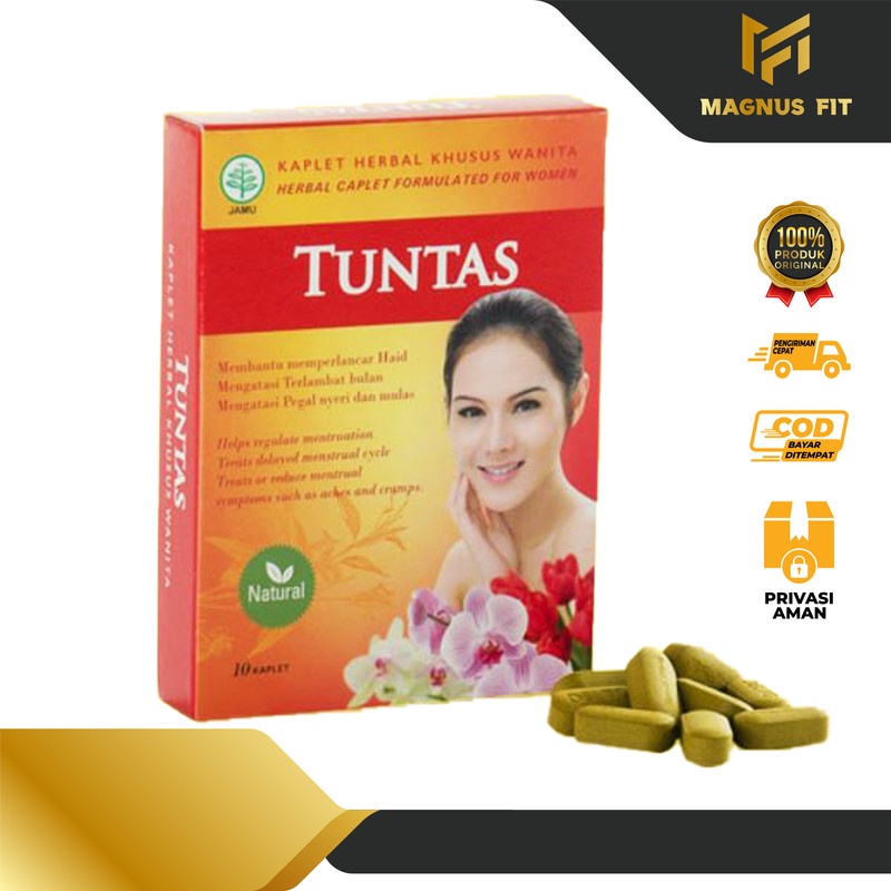 Jual Obat Herbal Melancarkan Haid Terlambat Datang Bulan- Kaplet Tuntas ...