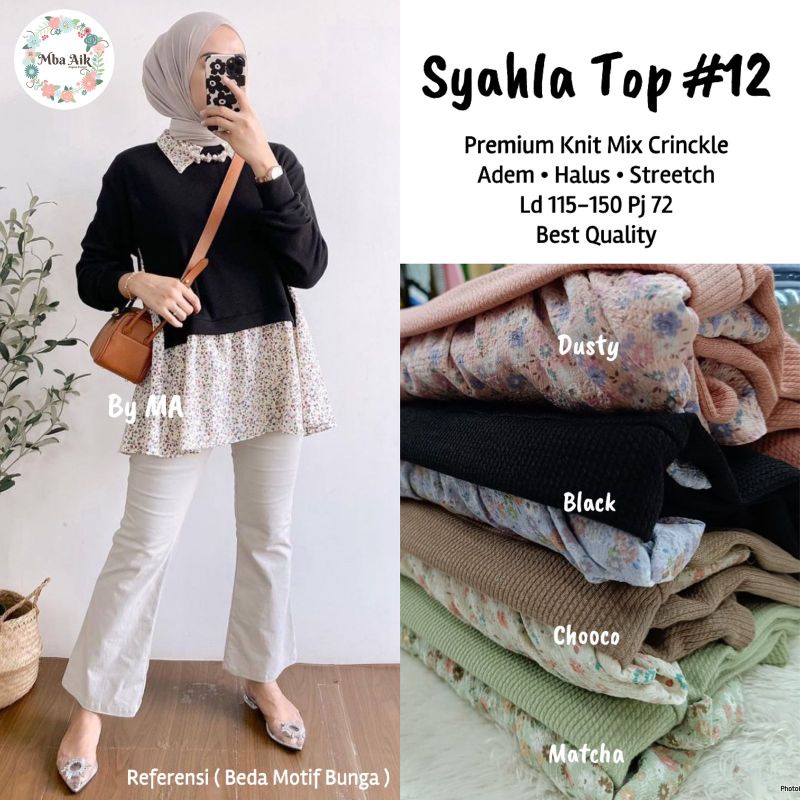 Jual Syahla top #12 original by Mba Aik | Shopee Indonesia