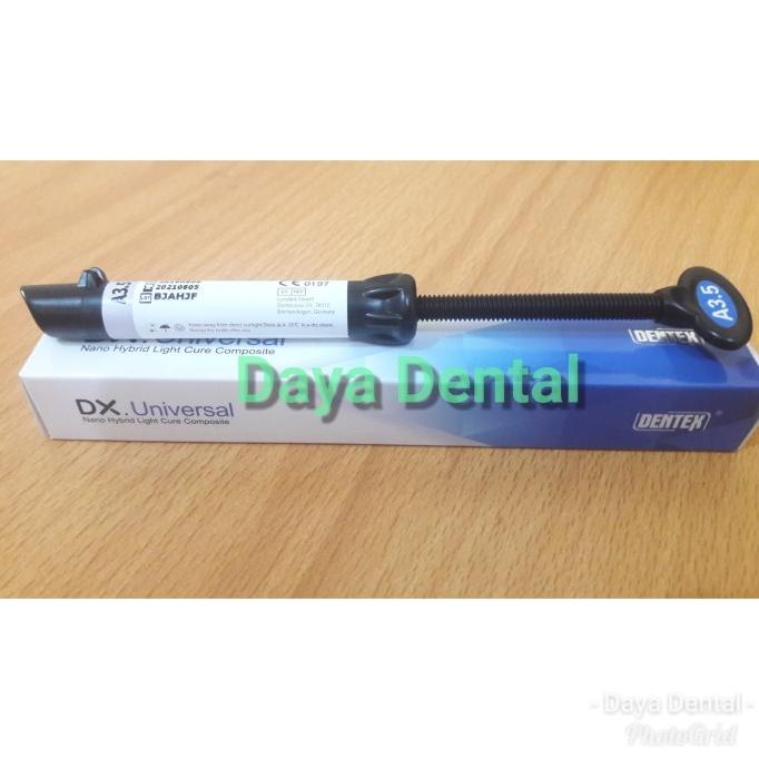 Jual Dental Tambalan Gigi/Composite Dentex Nano Hybird warna A.3.5 ...