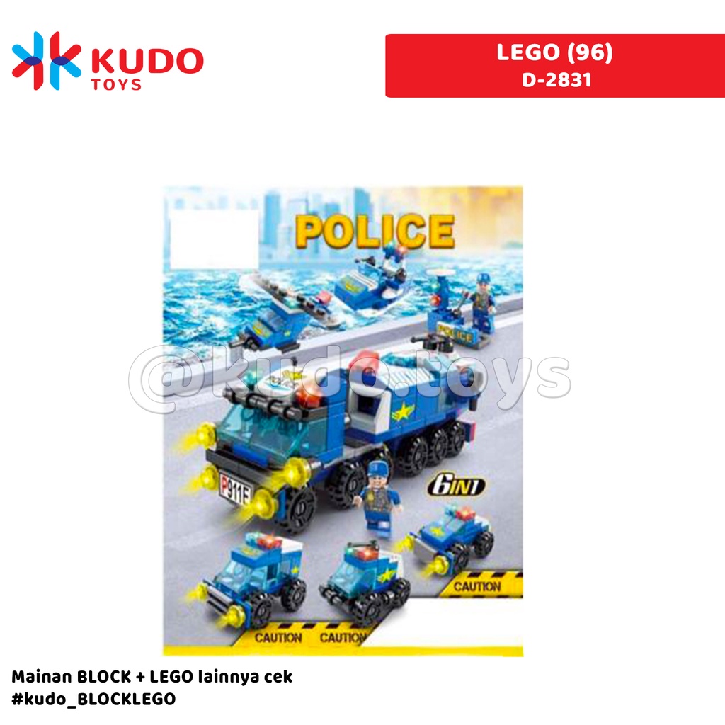 Jual Kudo Toys - Mainan Anak LEGO (96) D-2831 | Shopee Indonesia