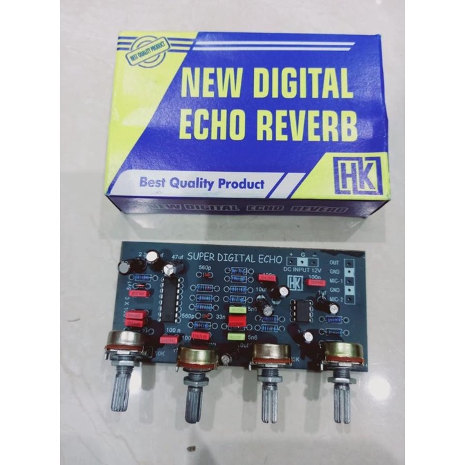 Jual Ready stock] KIT DIGITAL ECHO REVERB HK Super digital echo reverb ...