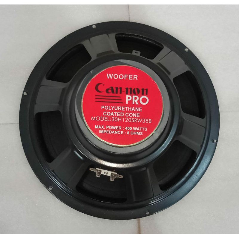 Jual Speaker Woofer 12 Inch Cannon Pro 120SRW38B | Shopee Indonesia