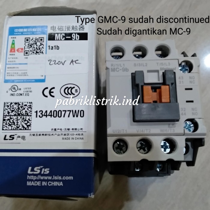 Jual Kontaktor Contactor GMC-9 GMC9 220V bukan MC 9 atau MC9 LS ...