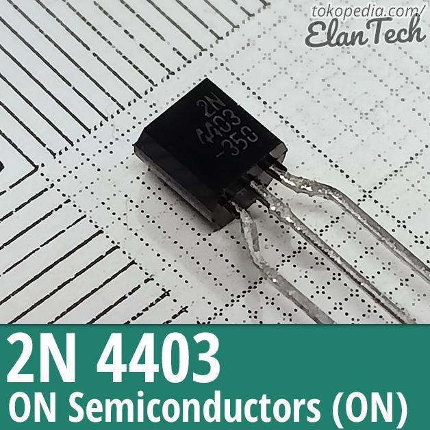 Jual 2N4403 Original Fairchild / ON Semi 2N 4403 PNP Transistor Elan73c ...
