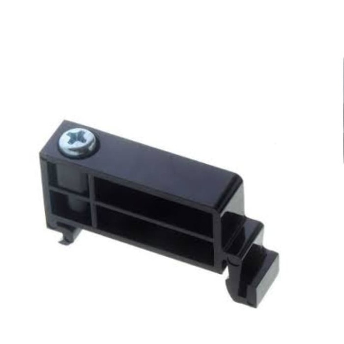 Jual Stopper Terminal block DIN rail rel CBR F TBR F hitam brand CNTD ...