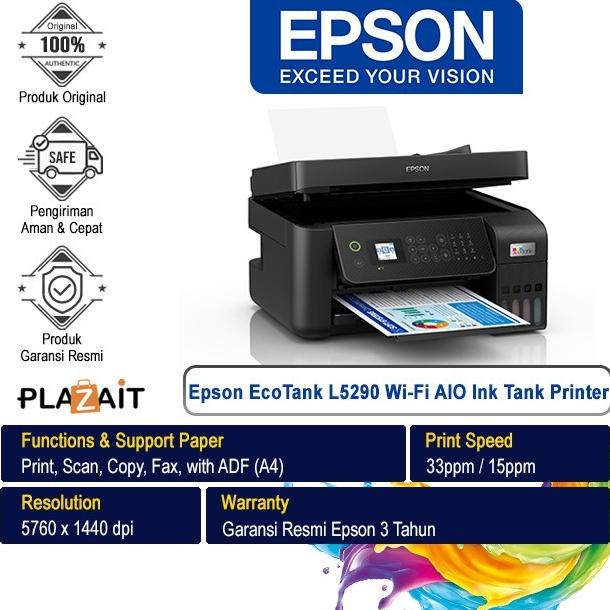 Jual Epson Ecotank L5290 Wi-Fi All-In-One Ink Tank Printer With Adf ...