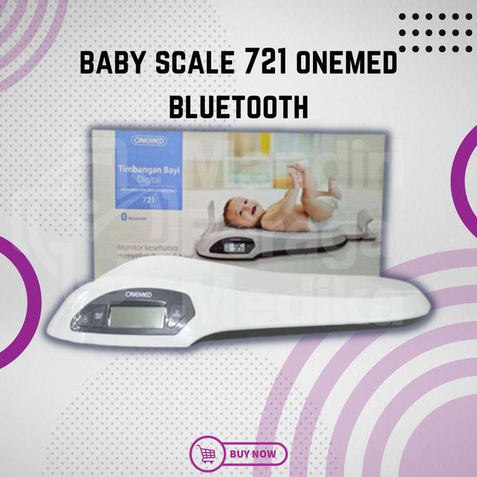 Jual ONEMED Timbangan Bayi Digital Bluetooth 721 | Shopee Indonesia