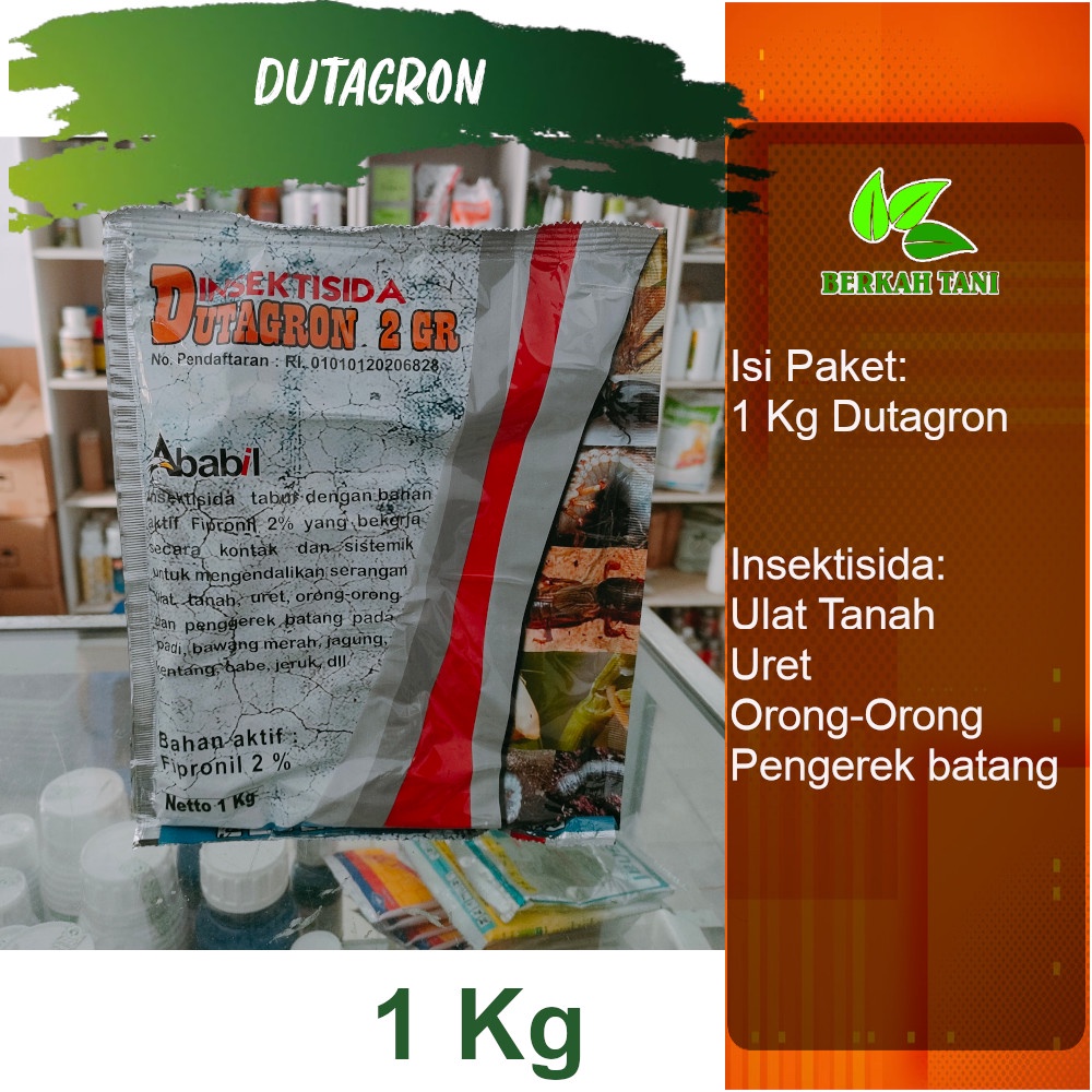 Jual Dutagron 1 Kg Ababil Pengendali Hama Uret Tanah Embug orong Orong ...