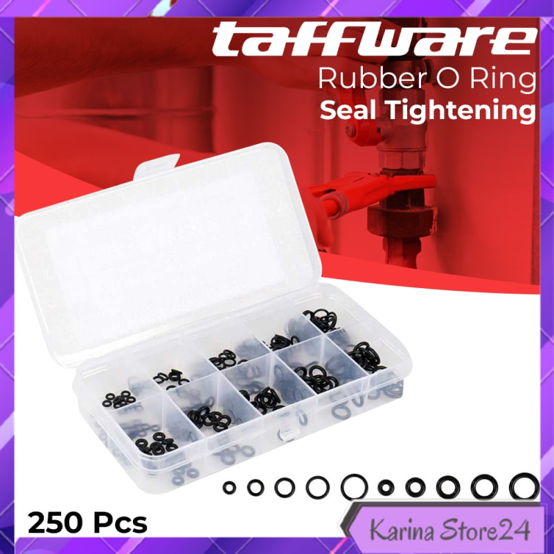 Jual TAFFWARE KARET RUBBER O RING SEAL TIGHTENING - E436 | Shopee Indonesia